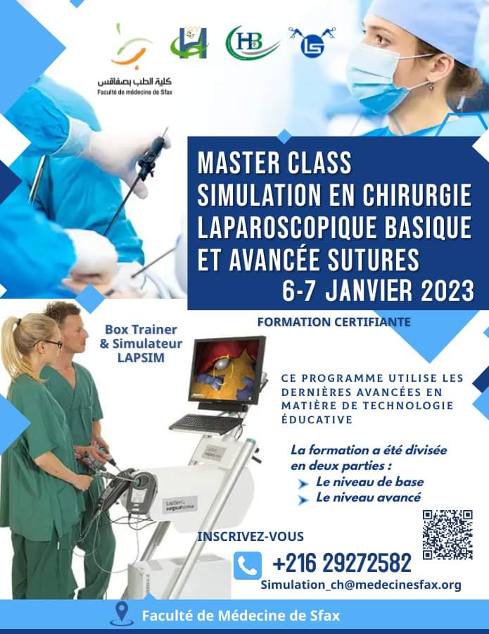 FMS - Masterclass 'simulation en chirurgie laparoscopique basée et avancée'